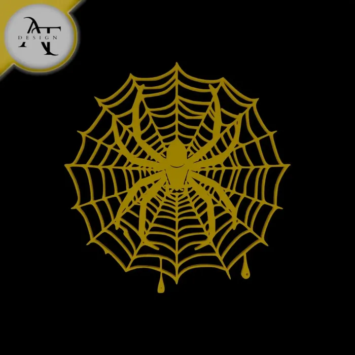 Home Decorations & Ornaments STL Download - Spider - Silhouette - 2D ...