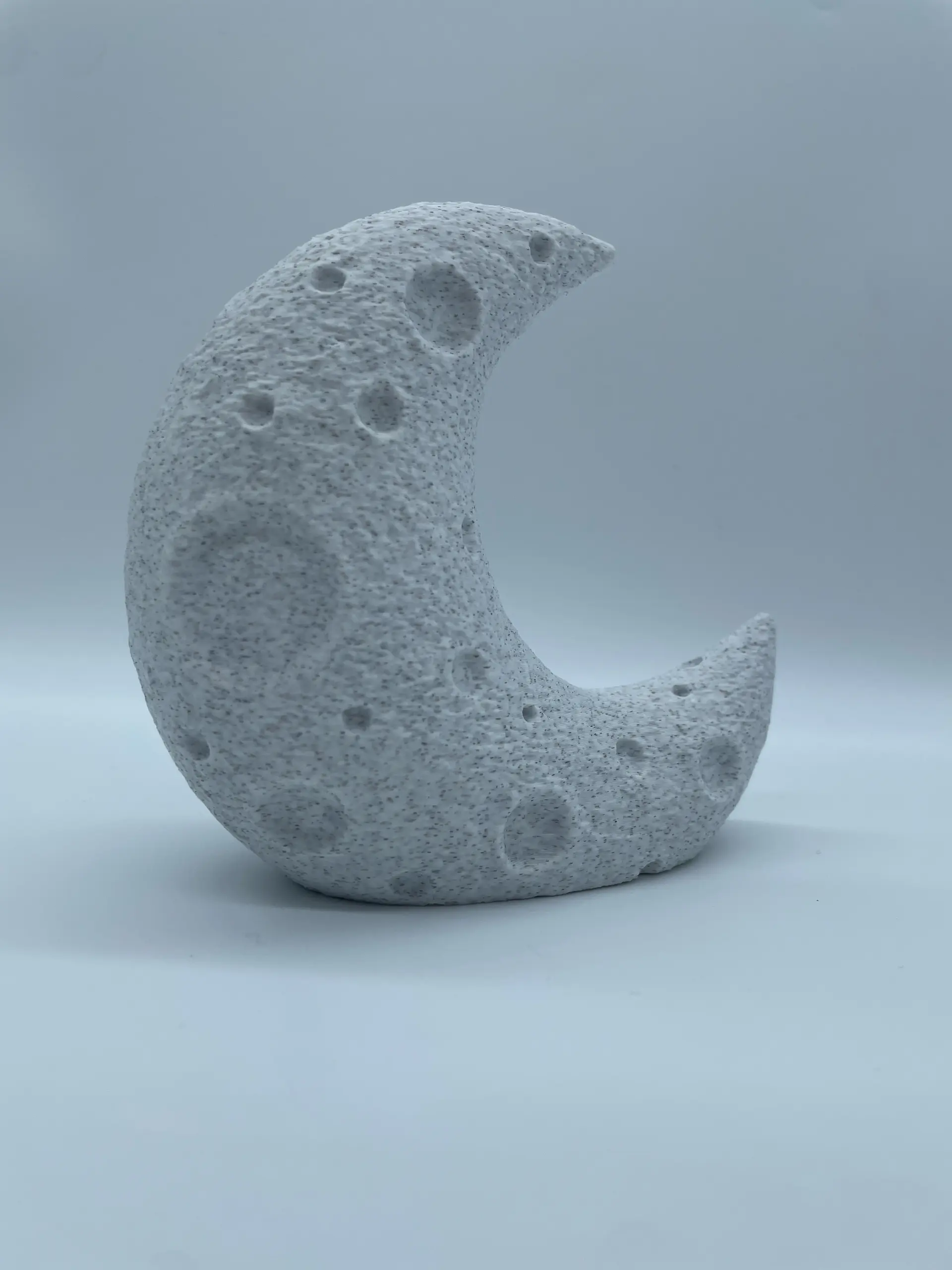 3D Printer Files | 3MF File | 🌙 Moon Crater Statue – Decorative ...