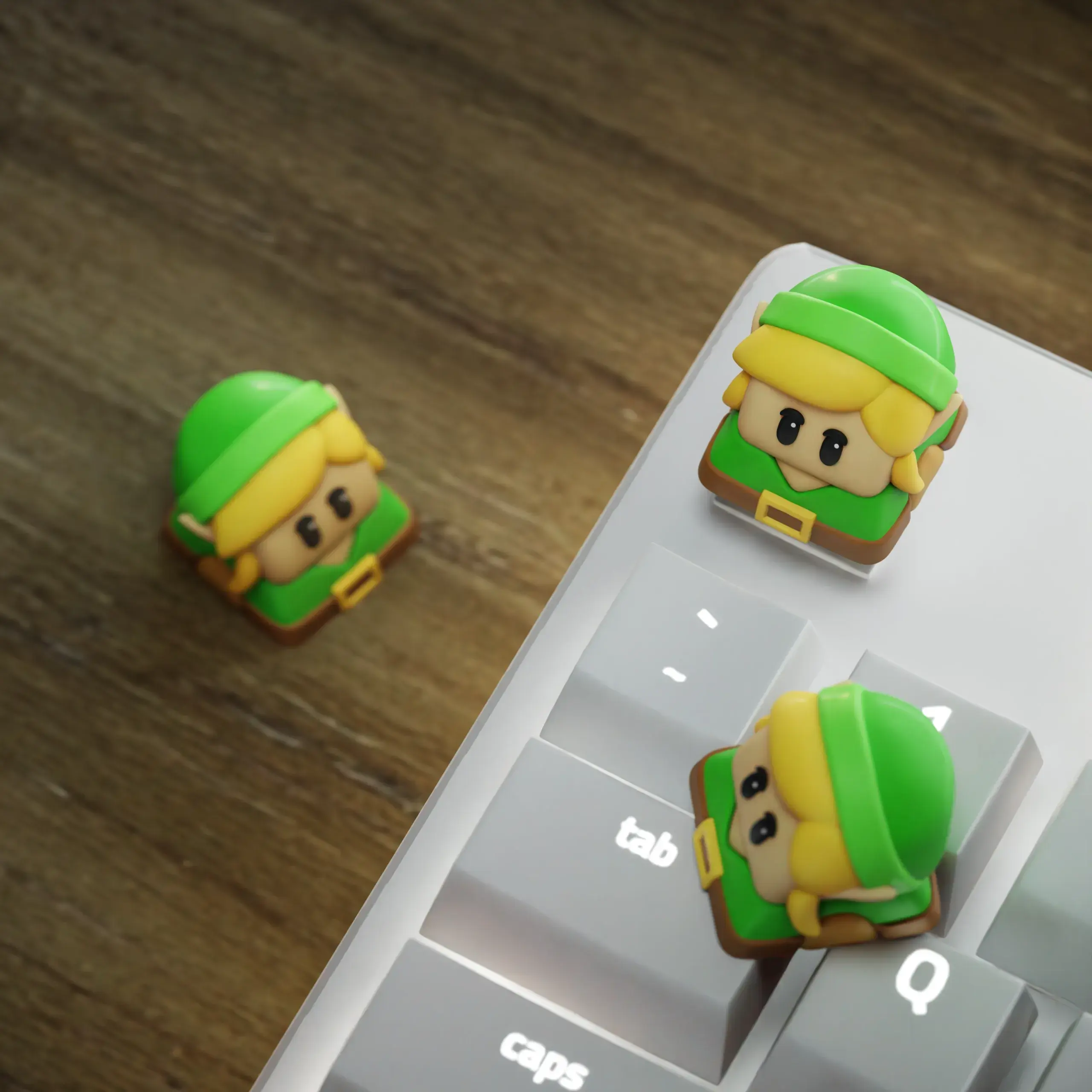 Miniature Games & Accessories STL Download - Zelda and Link keycaps ...