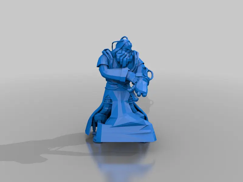 3D Printer Files | 3MF File | santa-mech using console - 40k - admech ...