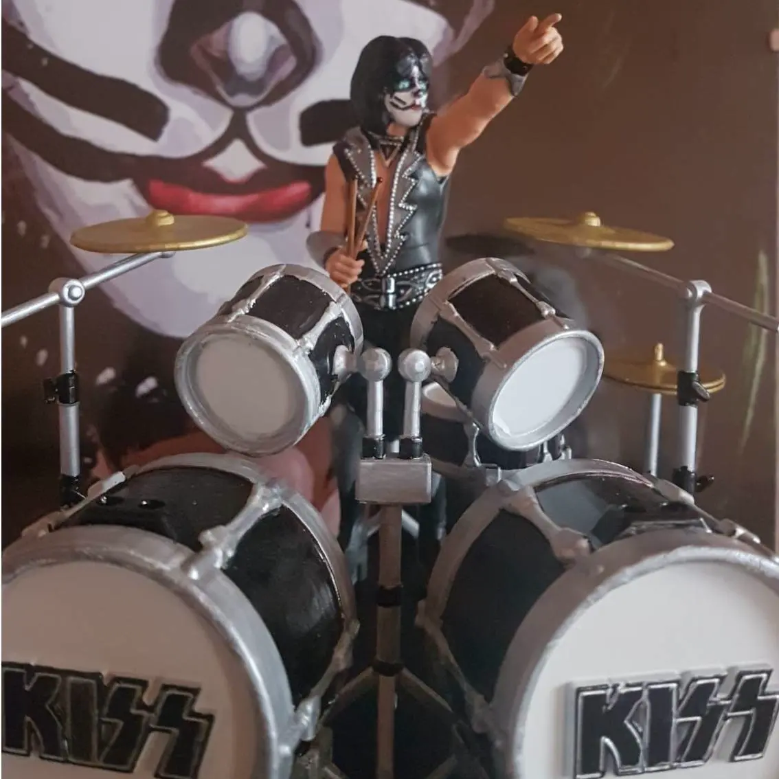 Characters & CreaturesSTL 다운로드 -Eric Singer [KISS] - Kiyomasa_3D