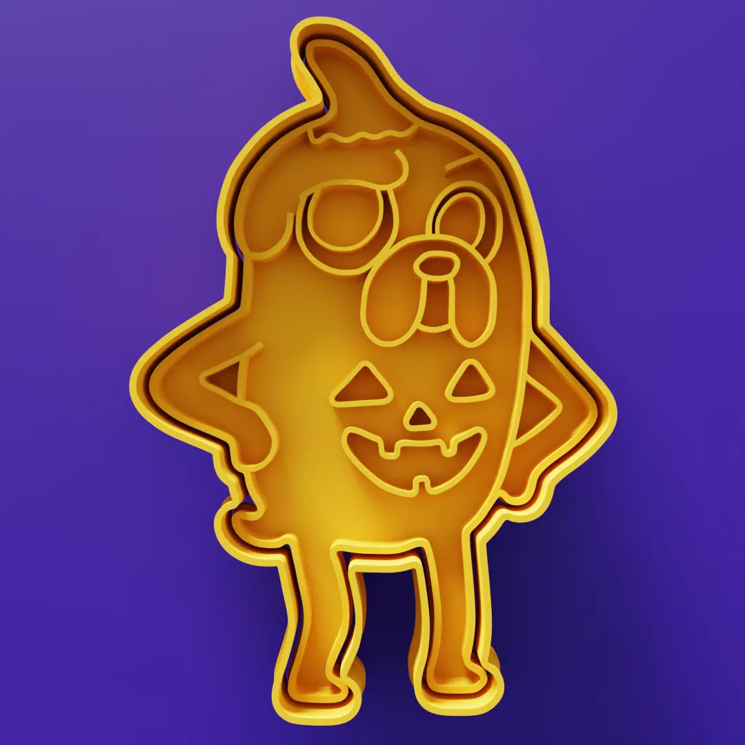 Board Games & Card Games STL Download - HALLOWEEN PUMPKIN JAKE COOKIE ...