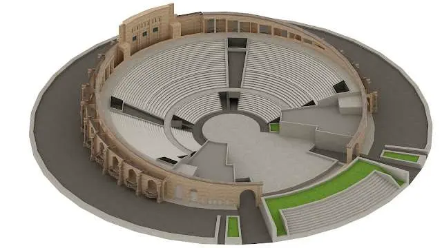 Free Industrial Design & Prototypes STL Download - arena de Roma by Jose Érico