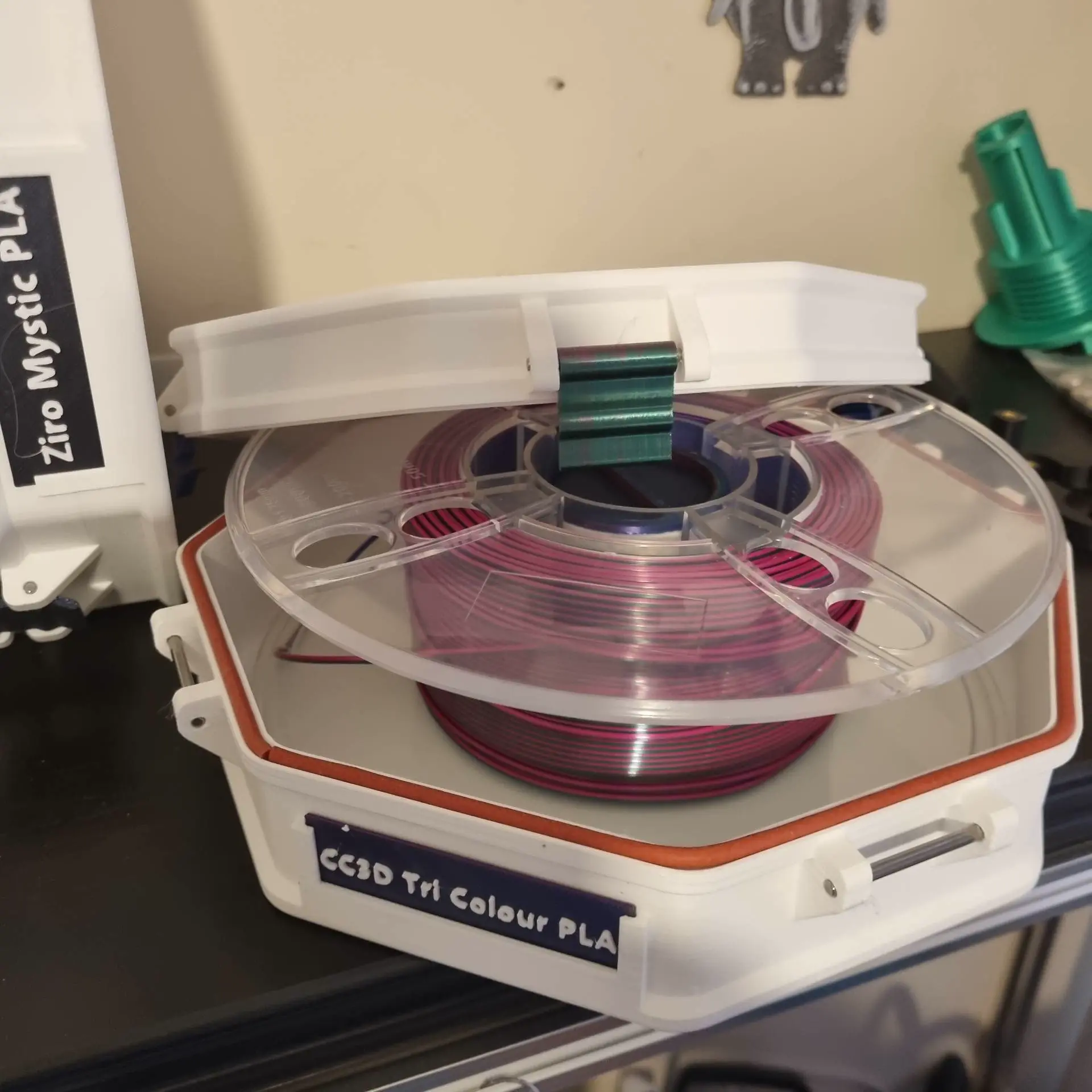 3d Printer Files 3mf File Hexagonal Filament Storage Case