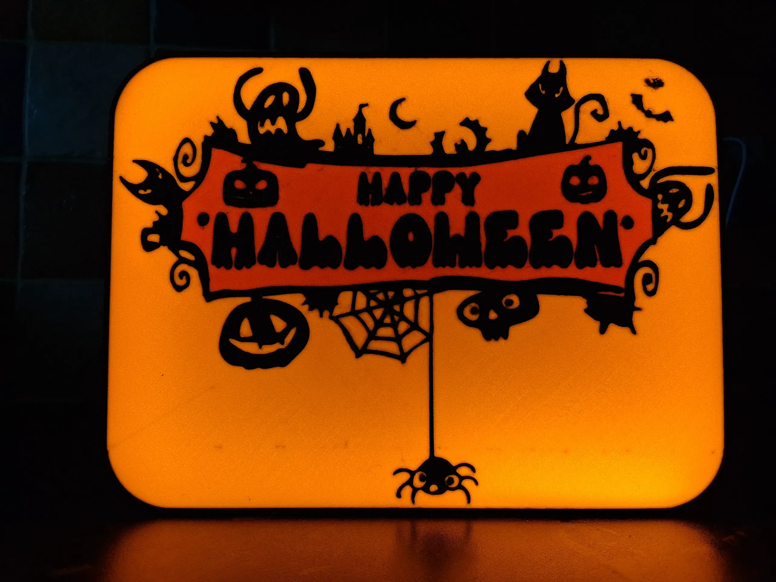 3D Printer Files | 3MF File | Halloween Lightbox designed for CFS ...