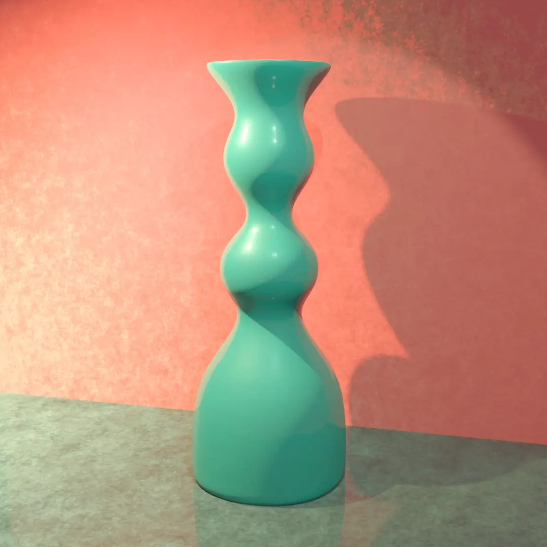 Home Decorations & Ornaments STL Download - "wavy" jarby Dcubex studio