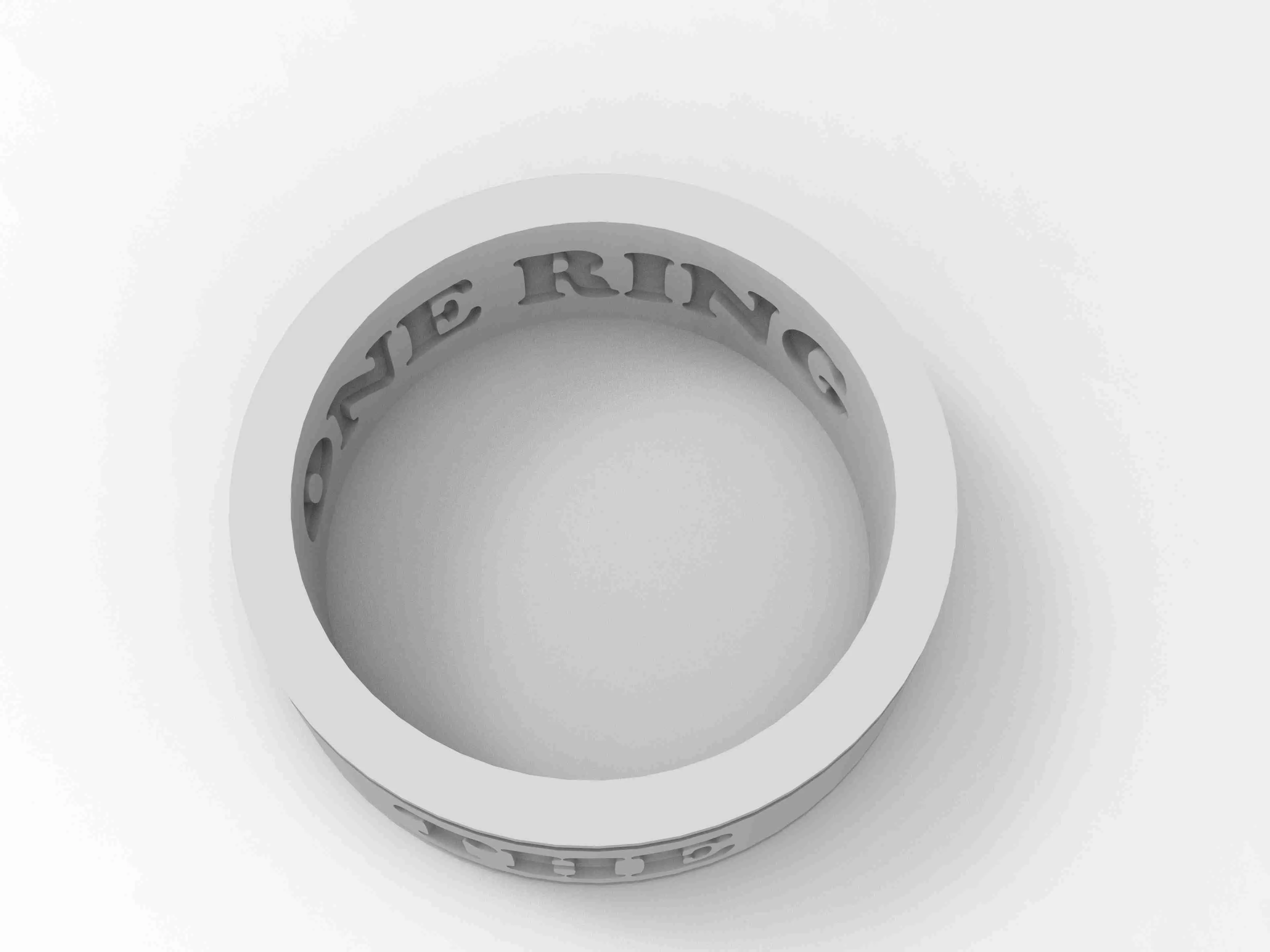 Jewelry & Accessories STL Download - THE ONE RING fidget ringby AvichaiH
