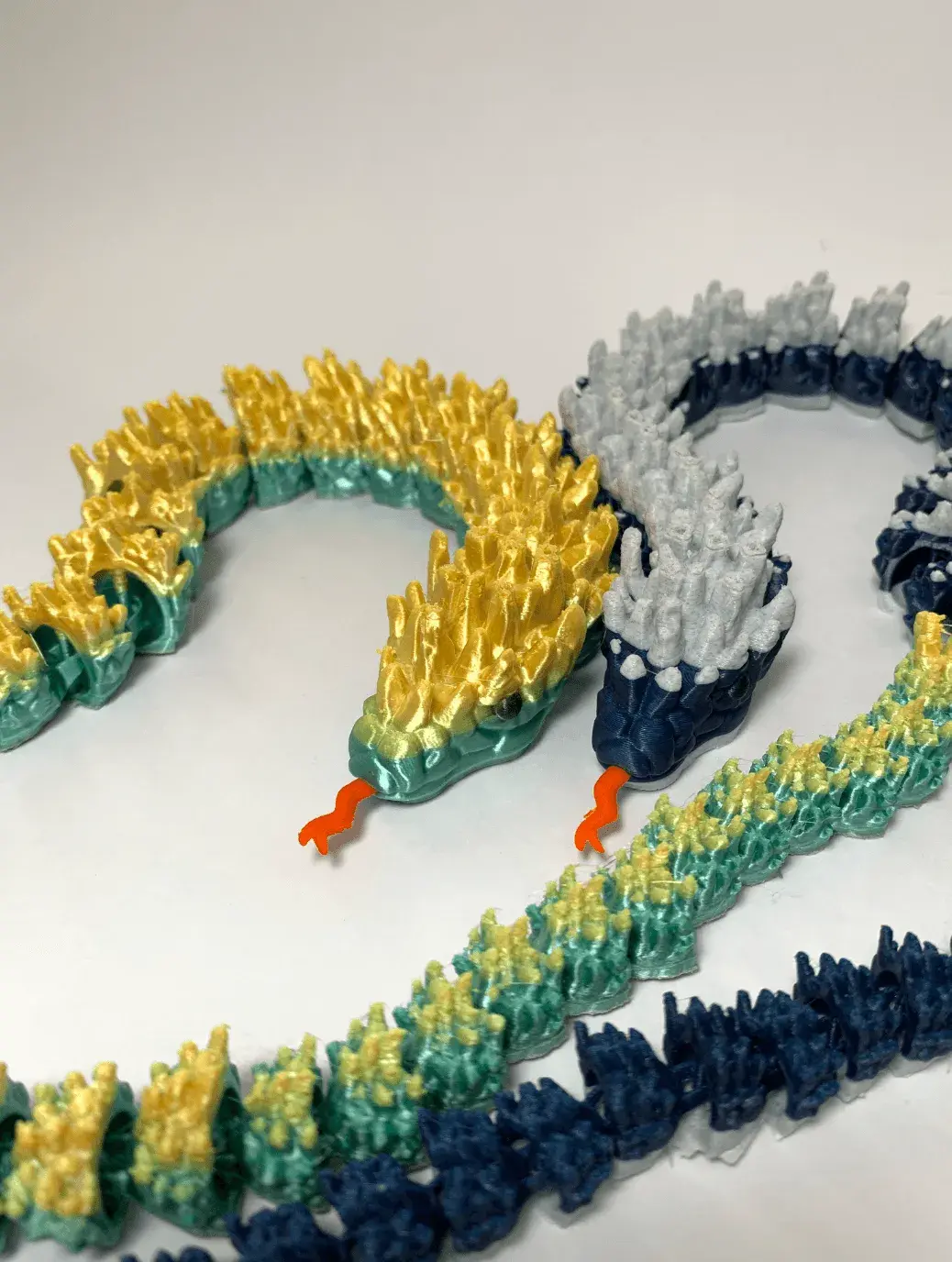 Game Props STL Download - Flexi Frost Snakeby brock lovell