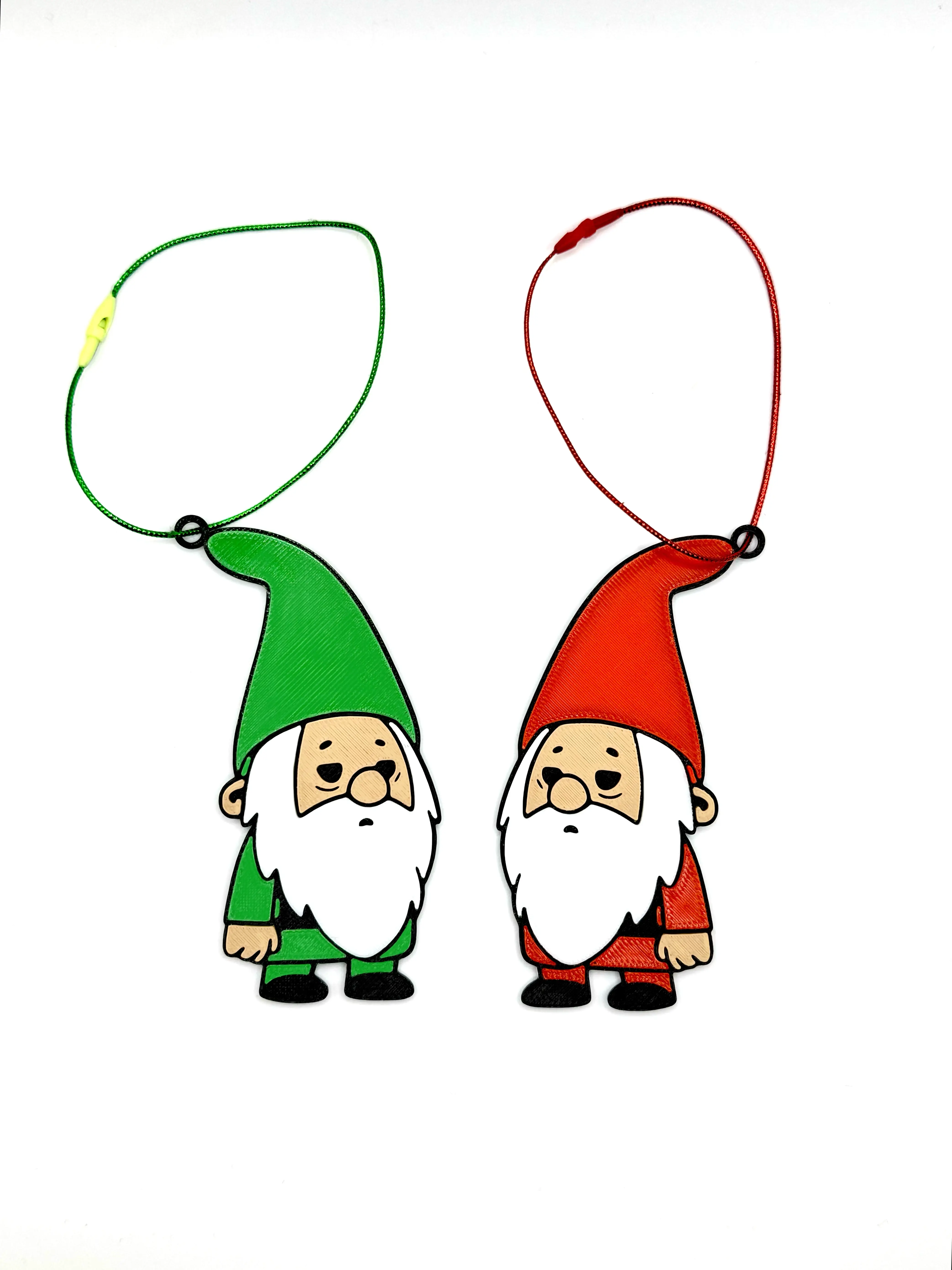 Home Decorations & Ornaments STL Download - Tired Elf Ornaments by BatChips