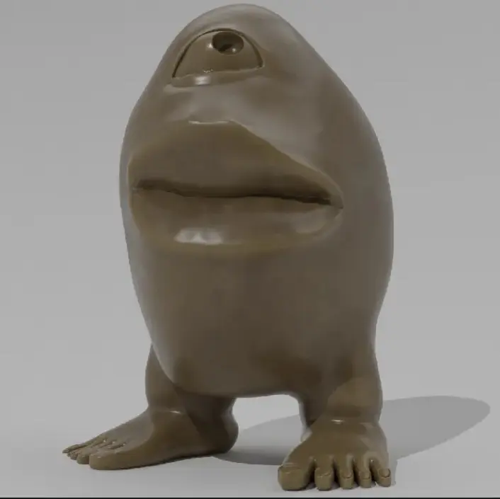 3D Printer Files | 3MF File | Clay guy | Creality Cloud