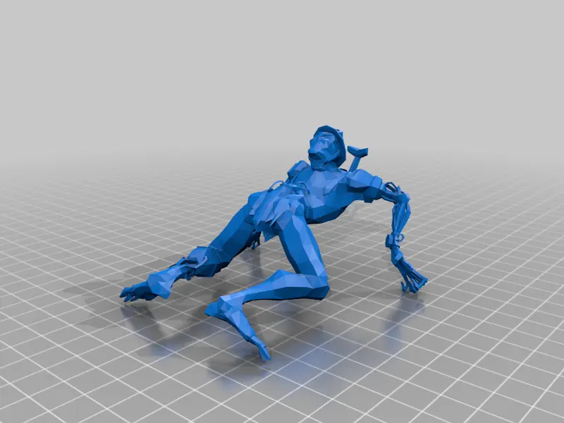 Free Characters & Creatures STL Download - mutilated ragdoll ...