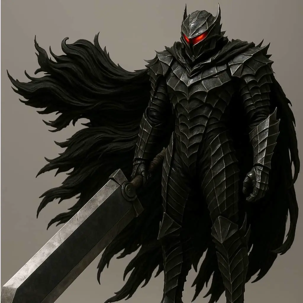 Characters & Creatures STL Download - Action Figure Guts Cavaleiro ...