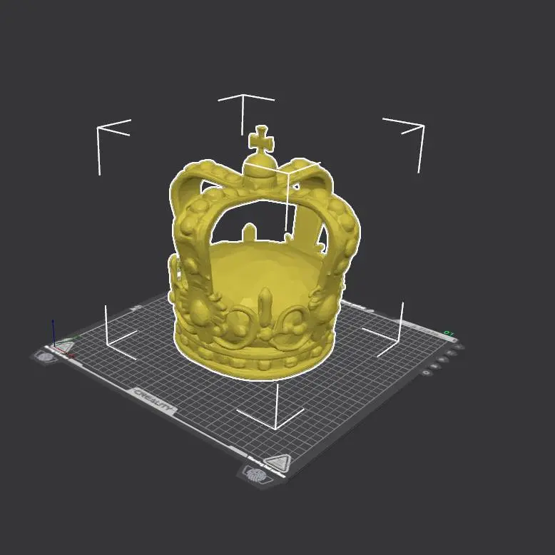 3D Printer Files | 3MF File | Tall Queens Crown | Creality Cloud
