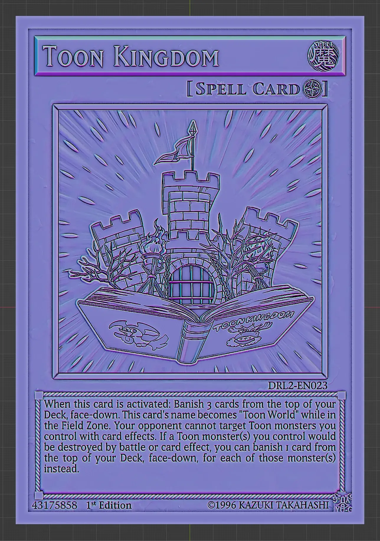 3D Printer Files | 3MF File | Toon Kingdom - yu-gi-oh! | Creality Cloud