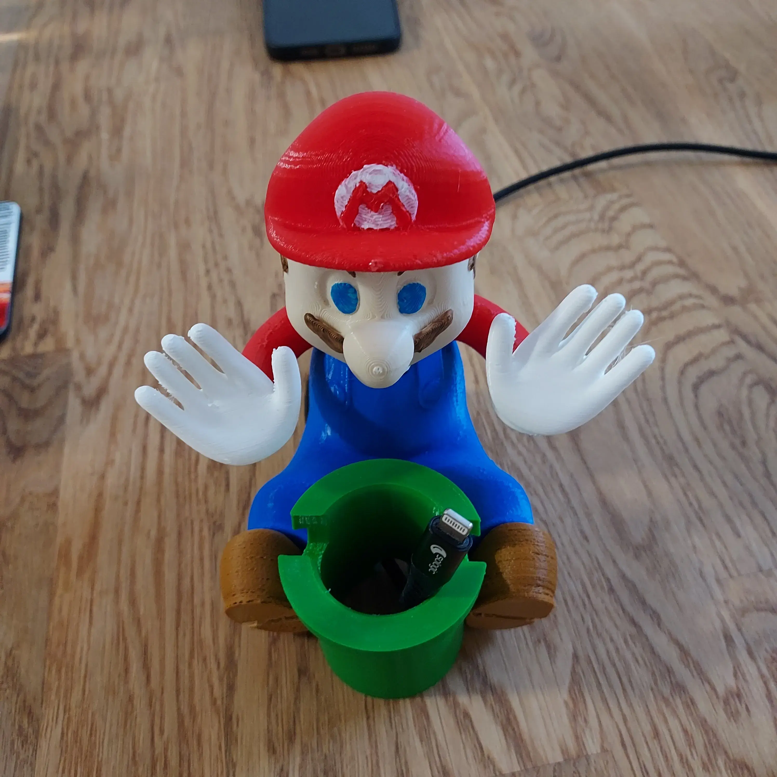 3D Printer Files | 3MF File | Mario Phone Stand | Creality Cloud