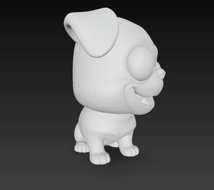 Other STL Download - Funko Pop Pug Sorridenteby Omalveira