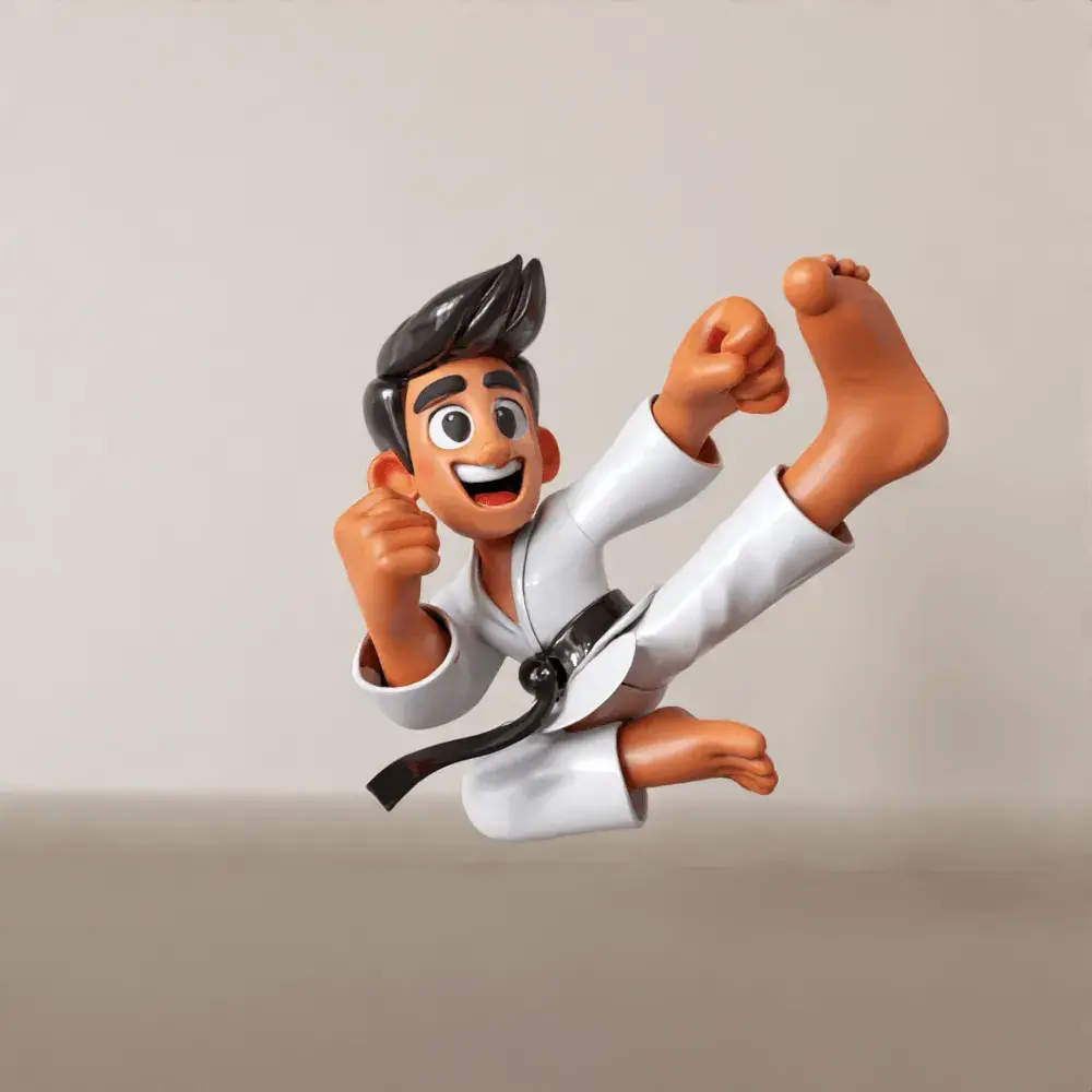 Other STL Descarga - Karate Fighter 3D Model – Martial Arts STL for ...