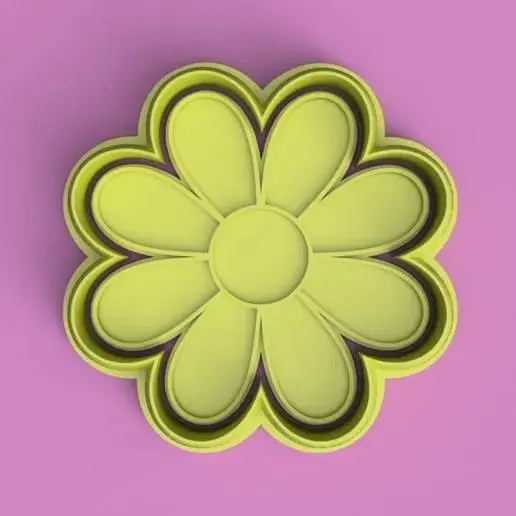 Other STL Download - daisy flower moldby Crafteros