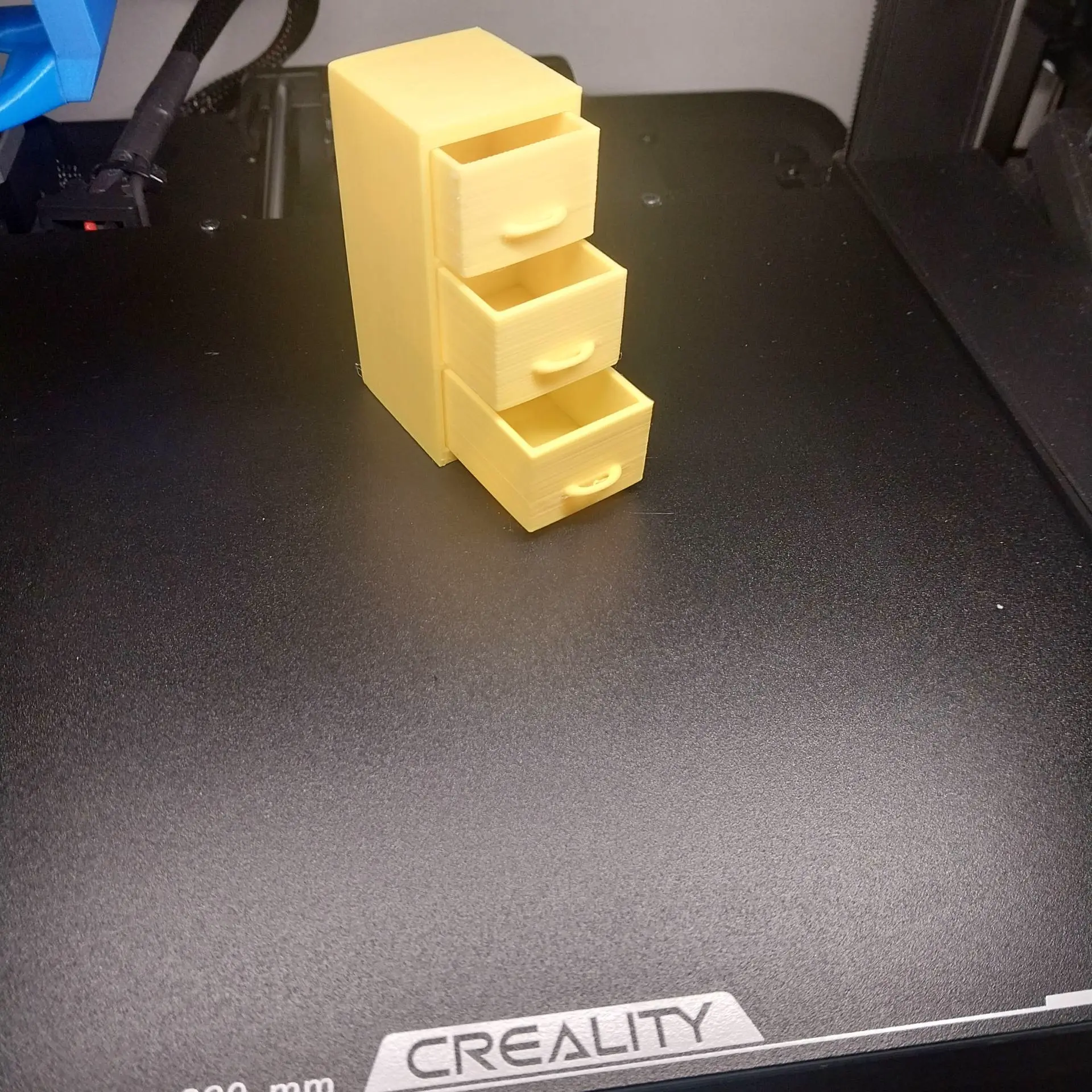 3D Printer Files | 3MF File | 3 draw mini file cabinet | Creality Cloud