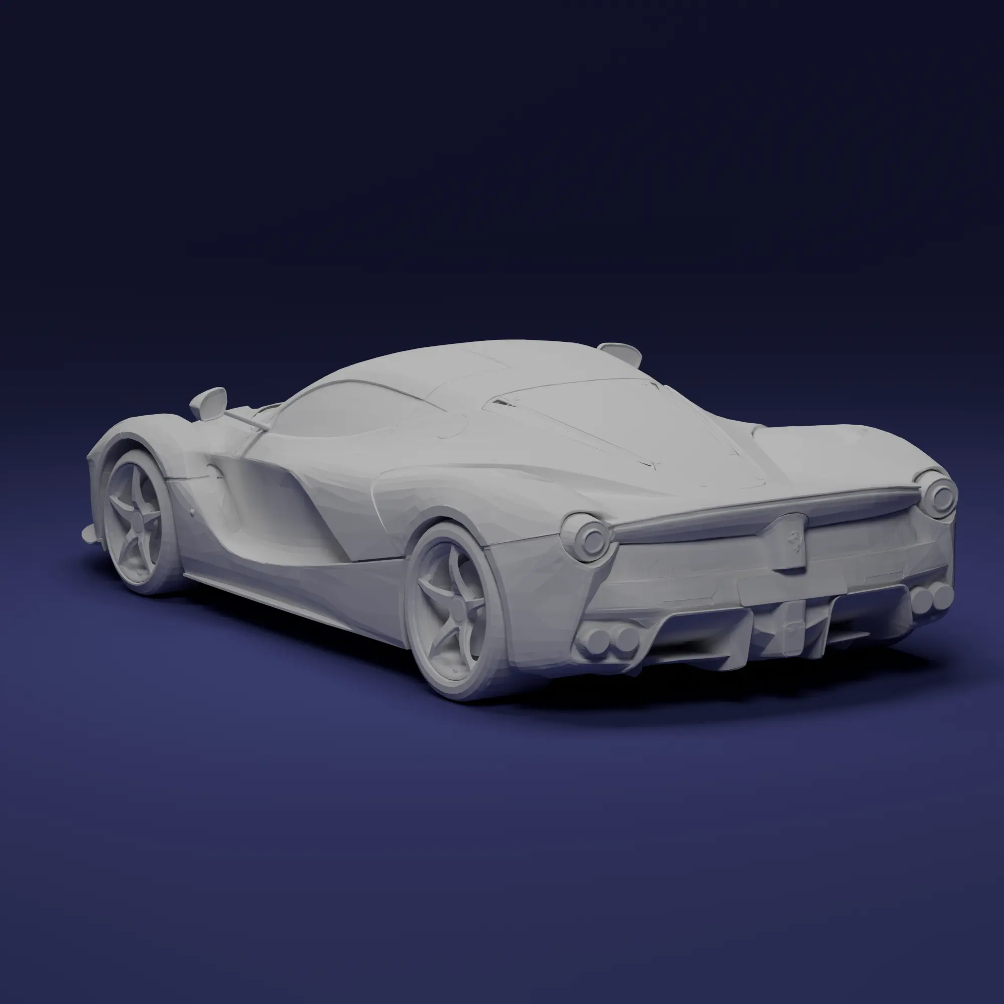 Vehicles & Machinery STL Download - FERRARI LaFerrari - 3D MODELby ...