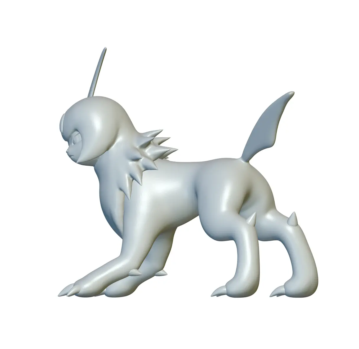 Characters & Creatures STL Download - Pokemon Absol #359 - Ready for 3D ...