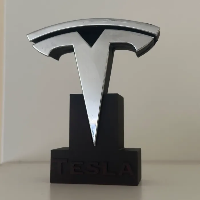 3D Printer Files | 3MF File | Tesla Logo Holder | Creality Cloud