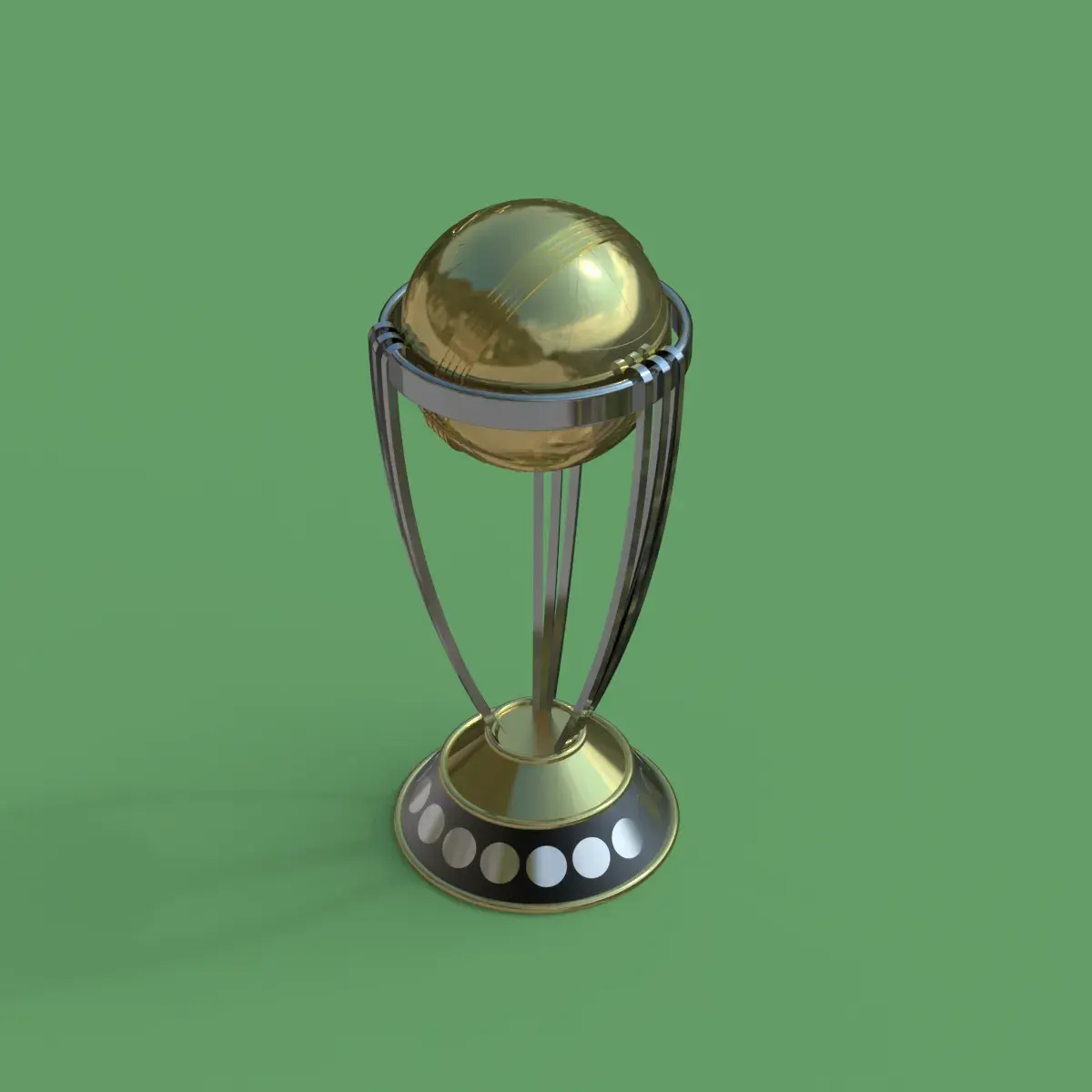 Sculptures & Artworks STL Download - ICC Cricket World Cup Trophyby ...