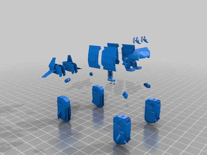Free Vehicles & Machinery STL Download - av manticore - cp2077by SMT_M 🦊