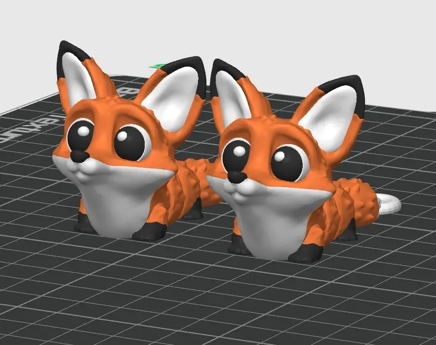 Other STL Download - Mini Flexi Articulating Foxby 3DJPDESIGNS