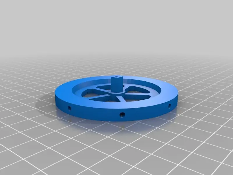 Free Tools & Spare Parts STL Download - Balance wheel with holes for ...
