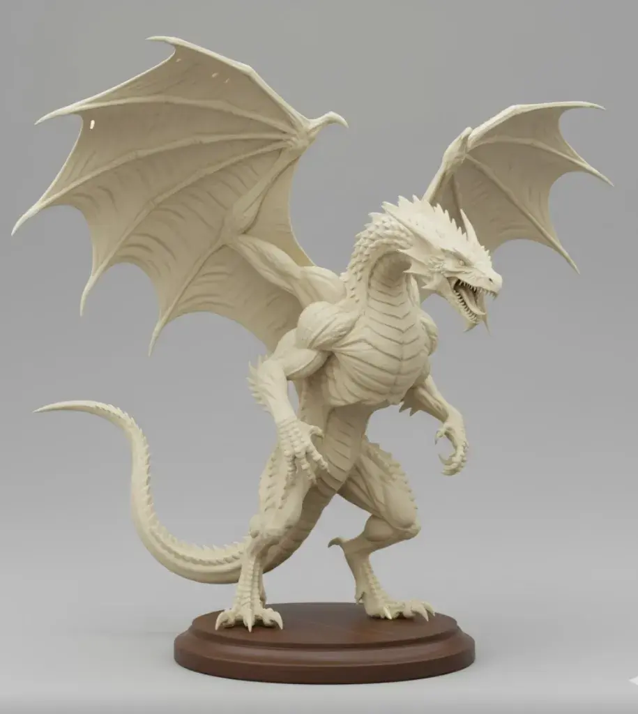3D Printer Files | 3MF File | Dragão Wyvern (Europa Medieval ...
