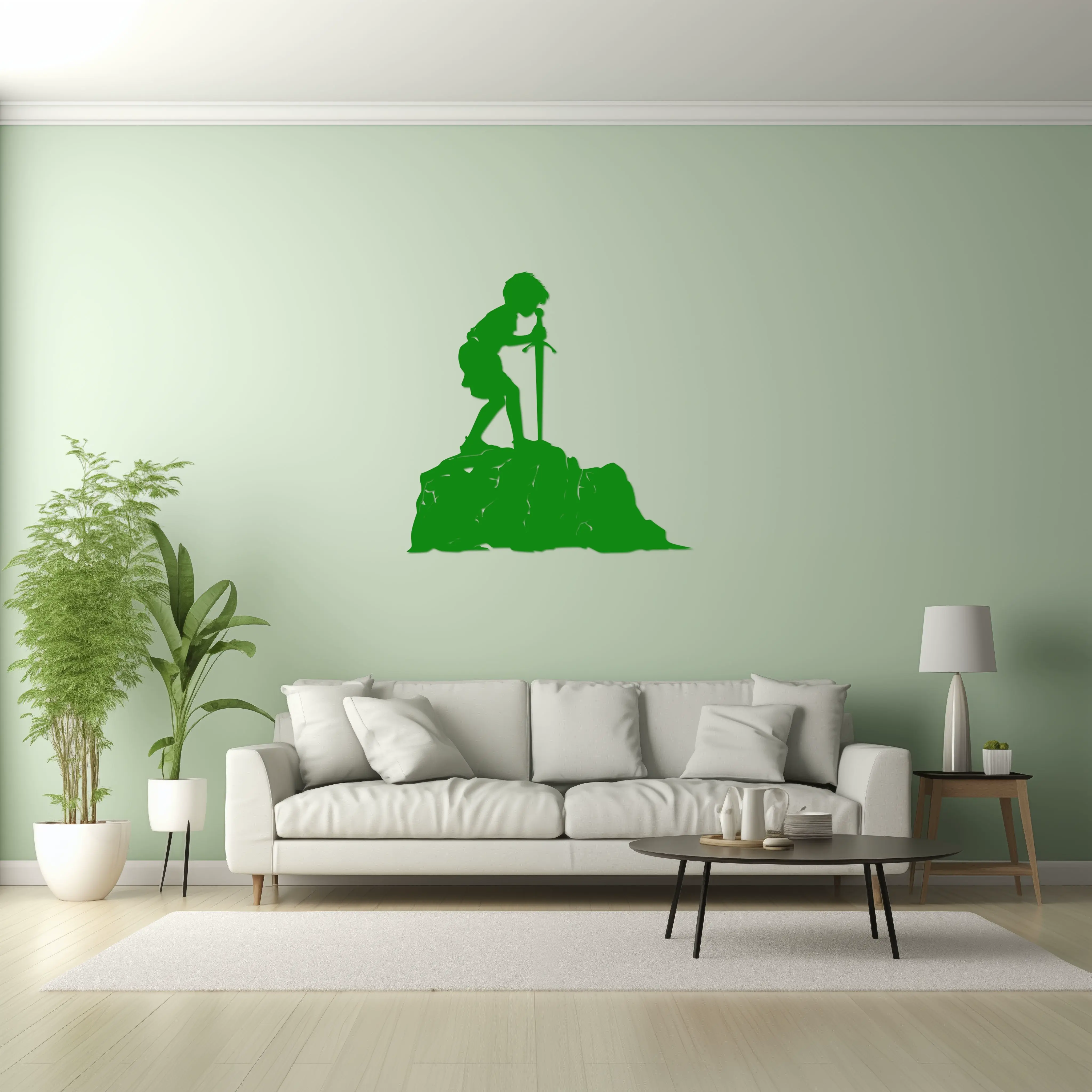 Digital Art STL Download - King Arthur Wall Artby Ri0m0