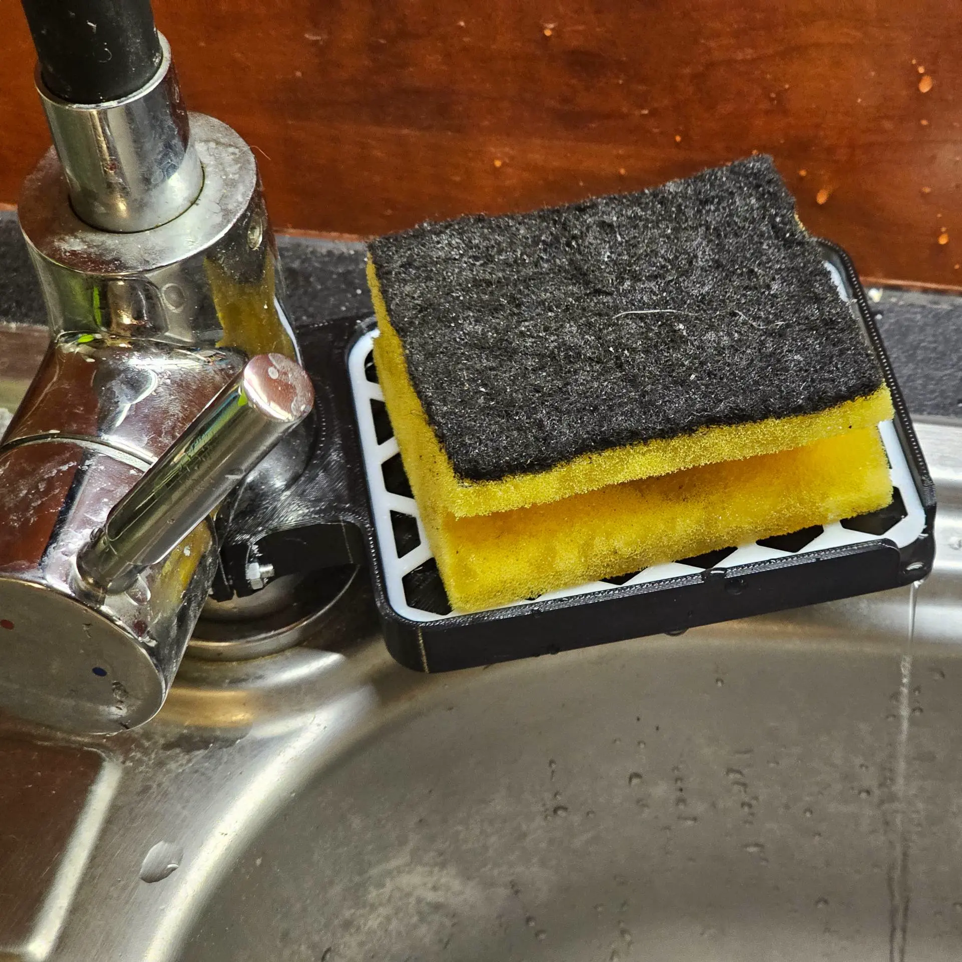 3D Printer Files | 3MF File | Sponge holder on the faucet | Creality Cloud