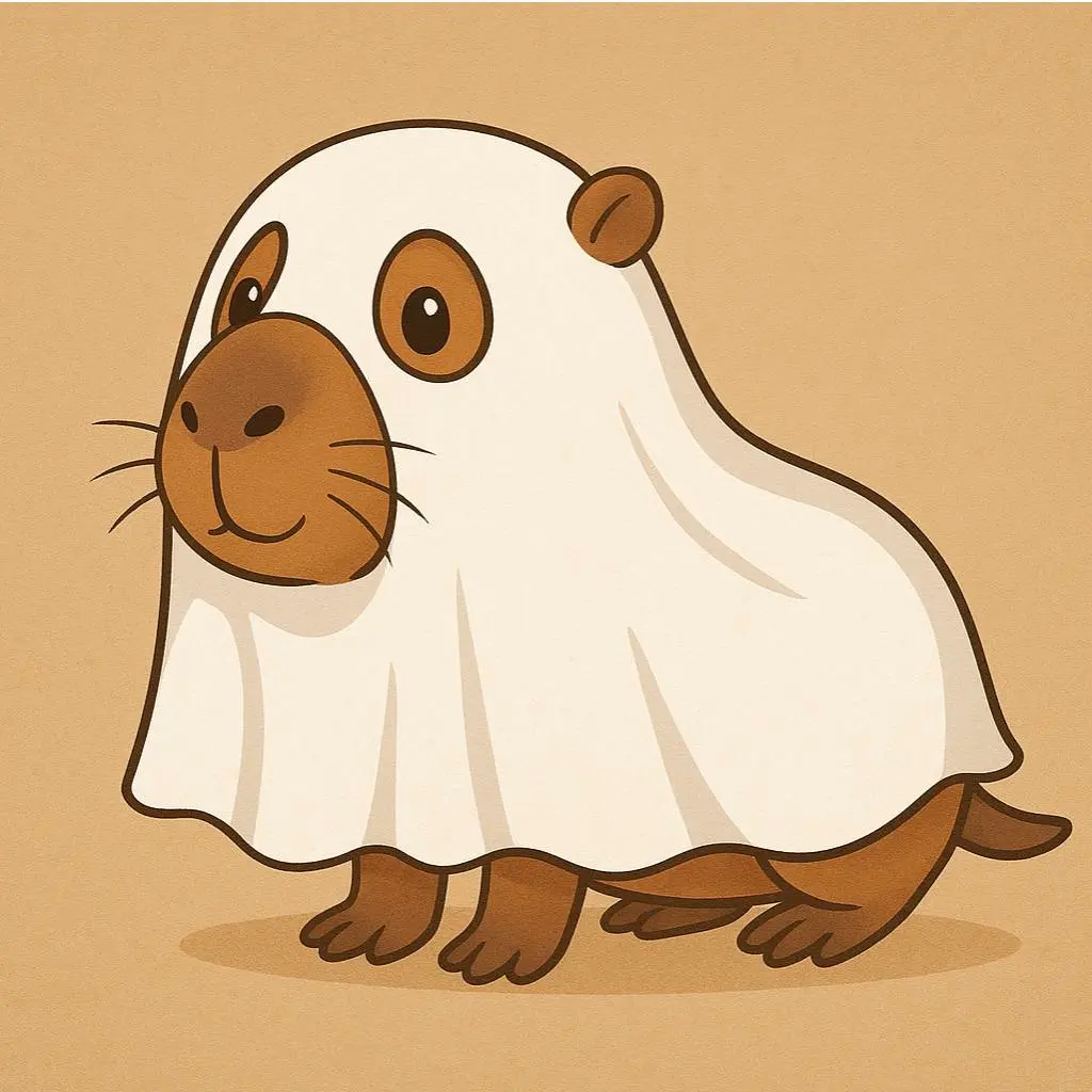 Home Decorations & Ornaments STL Download - Capybara Ghostby Making ...