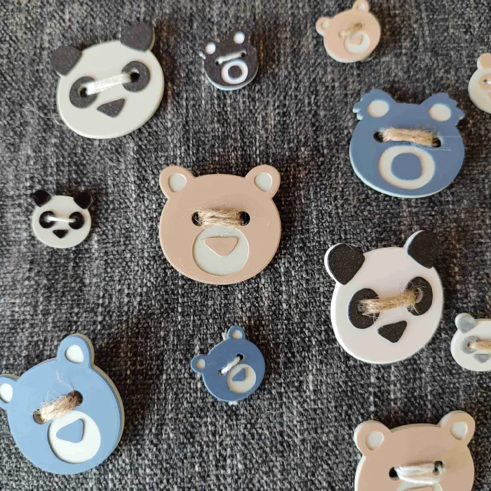 Animal Button Set | 3D models download | Creality Cloud