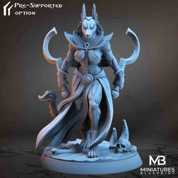 Anubis Warrioress - Anubis Army | 3D models download | Creality Cloud