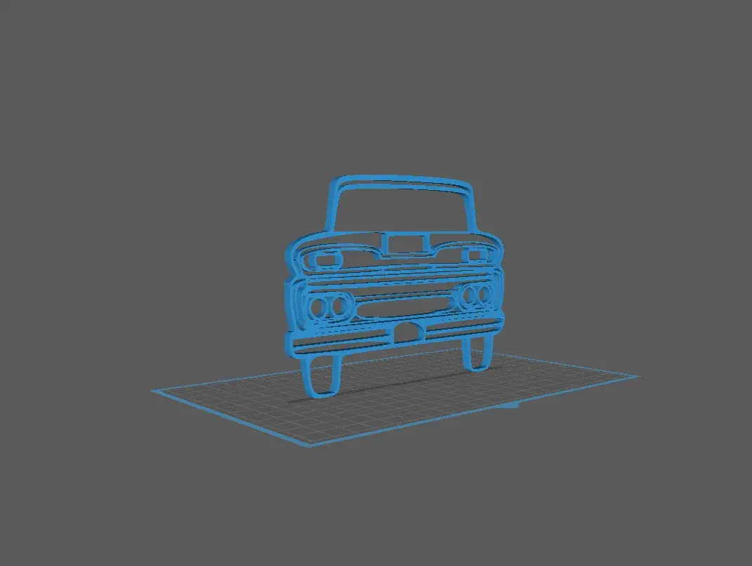 Vehicles & Machinery STL Download - Chevrolet - C10 1961by 3Decoplate