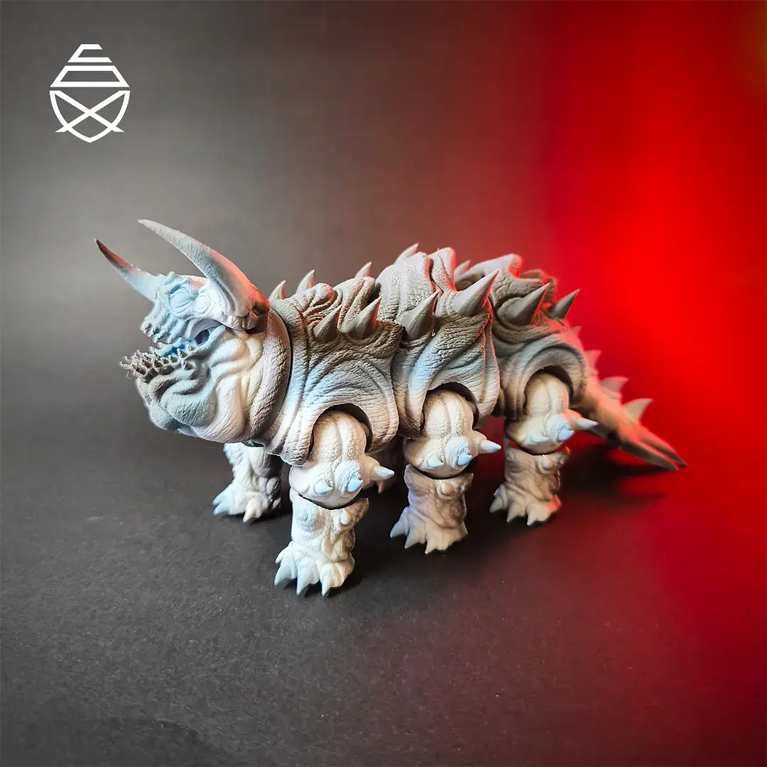 Other STL Download - Ushi Articulatedby PipeCox