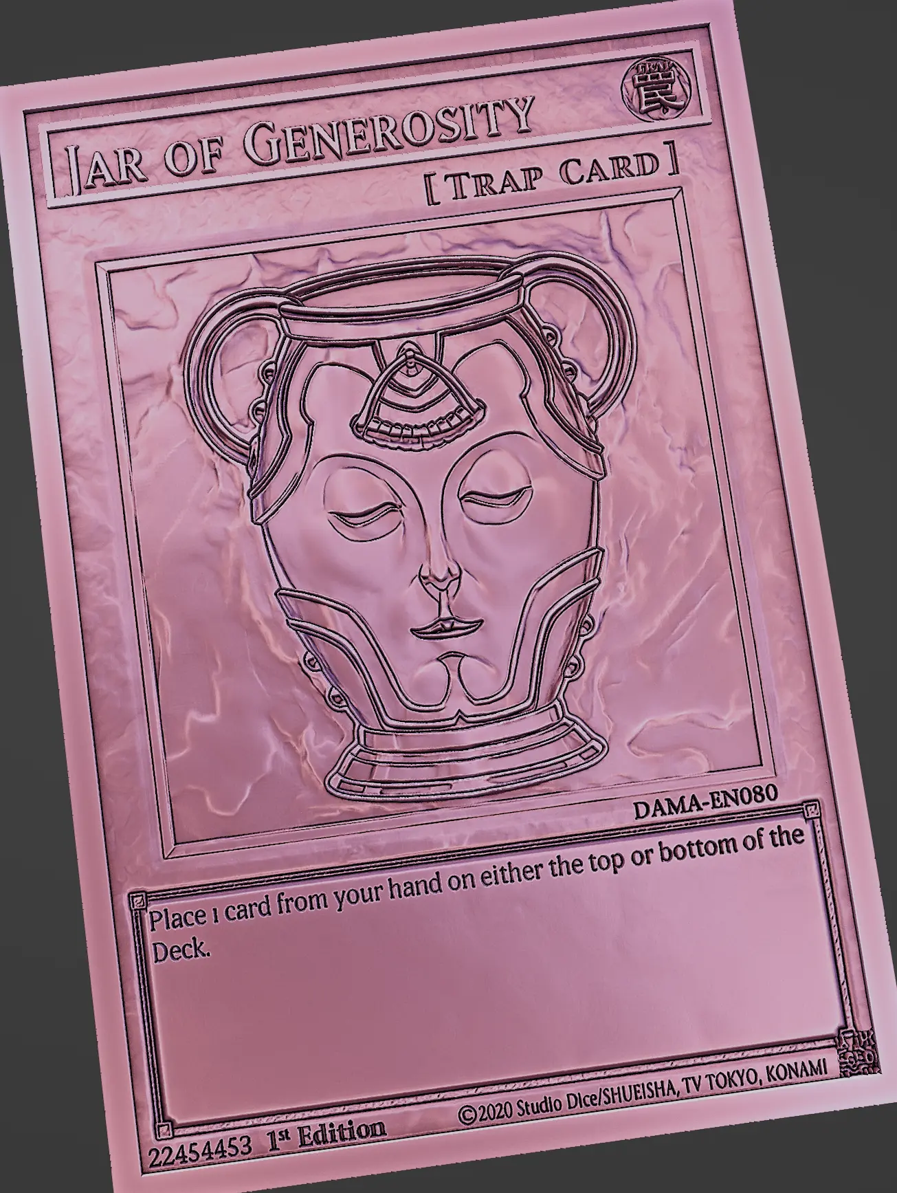 Free Other STL Download - JAR OF GENEROSITY - YU-GI-OH!by Wsonuchiha3D