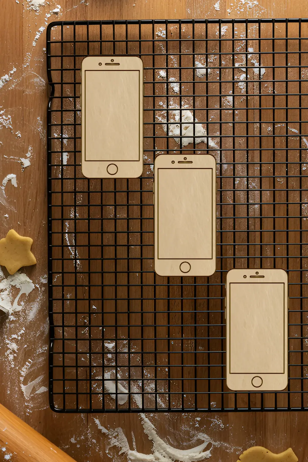 Other STL Download - Telephone Cookie Cutter, Biscuit Cutterby OALPO