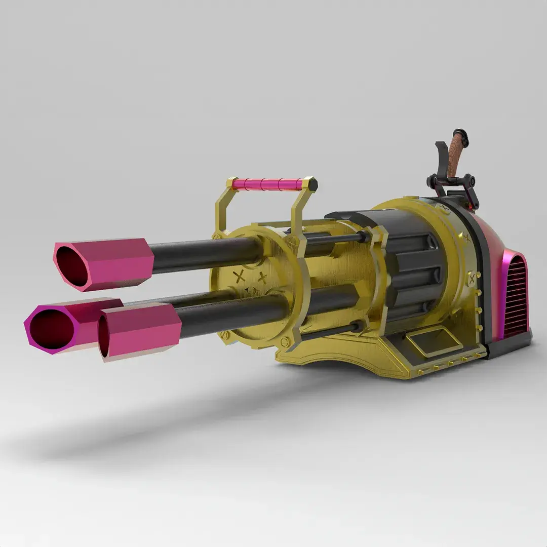 Props & Terrain STL Download - Jinx Cosplay - League of legendsby ...