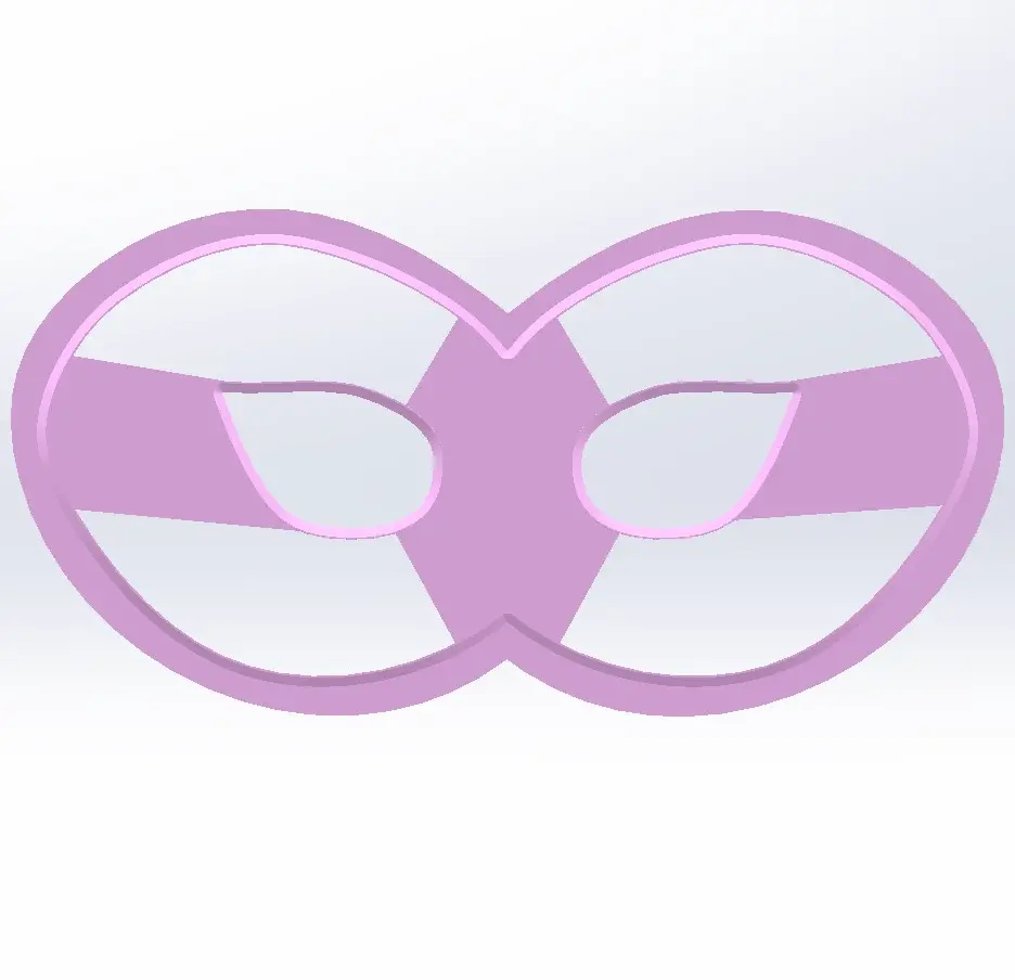 Board Games & Card Games STL Download - Carnival mask cookie cutterby ...
