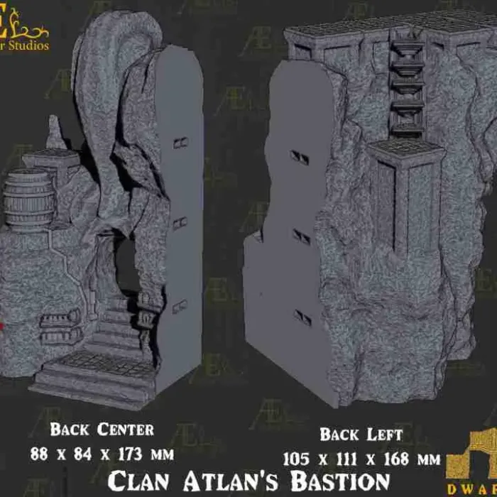 Other STL Download - AEDWRF13 - Clan Atlan's Bastionby Aether Studios