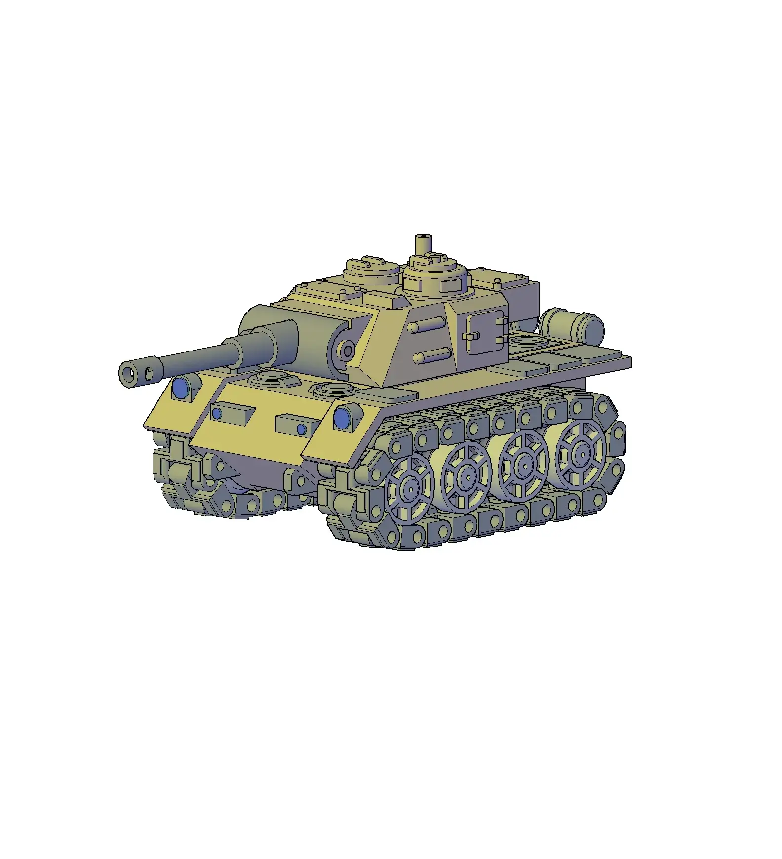Vehicles & Machinery STL Download - TANK TRACKSby Miniature Machine