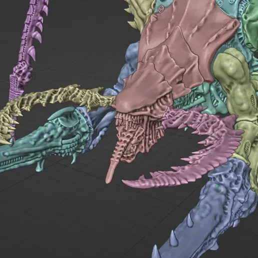 3D Printer Files | 3MF File | Tyranid Bio-Titan | Creality Cloud
