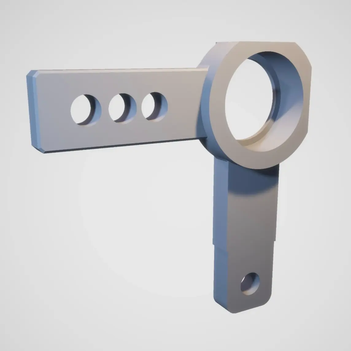Free Other STL Download - pulley link 3 holesby Awesome