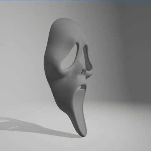 Free Cosplay STL Download - GhostFace Scream Cosplay Funny Maskby 3D ...