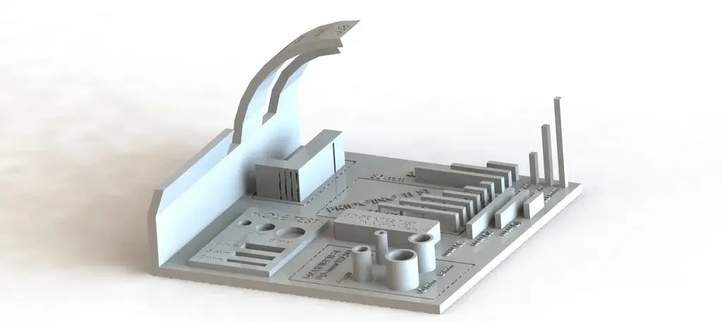 Test Models STL Download - 3d print overhang testerby Creative Craft 3D