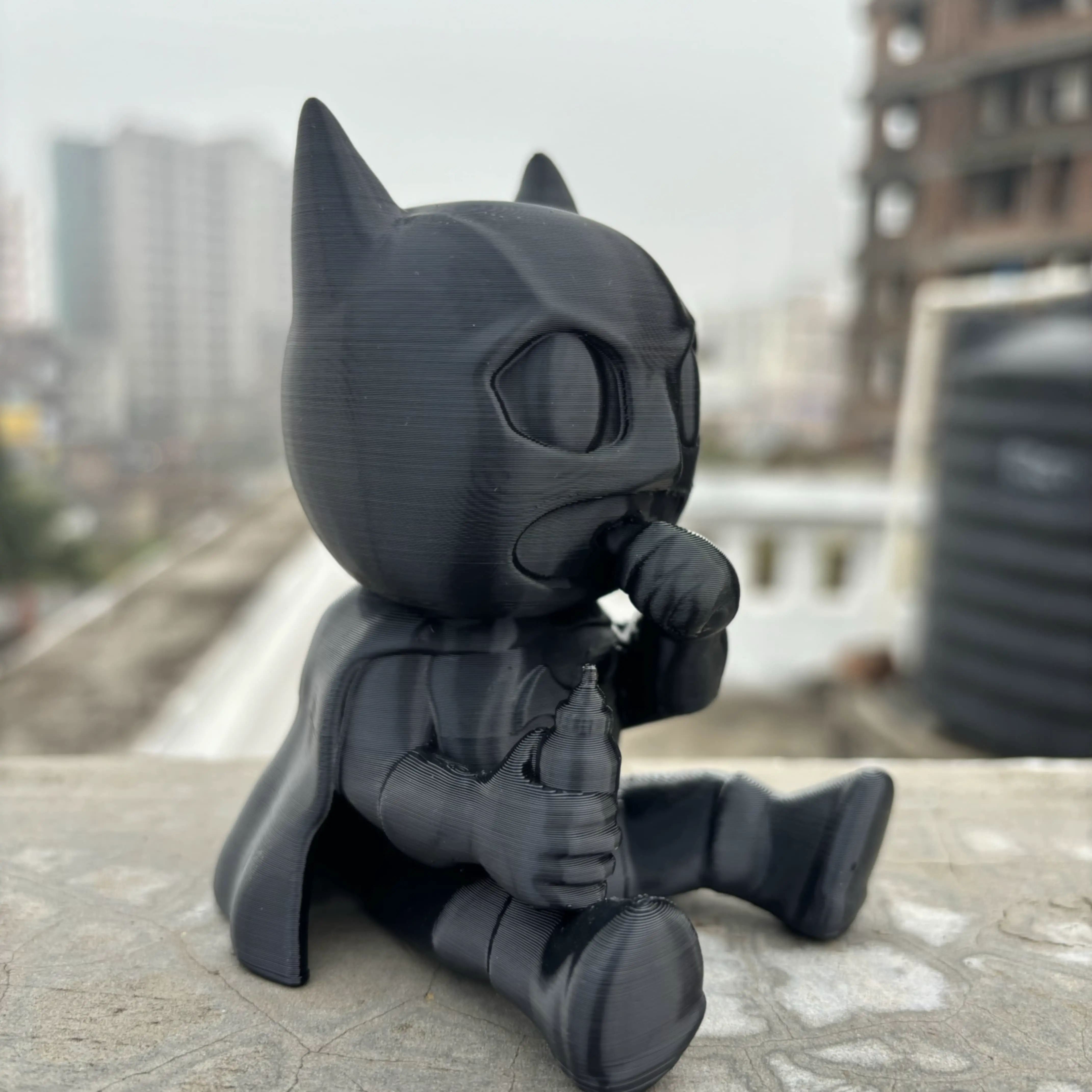 Characters & Creatures STL Download - BABY BATMANby Utsav Genesis