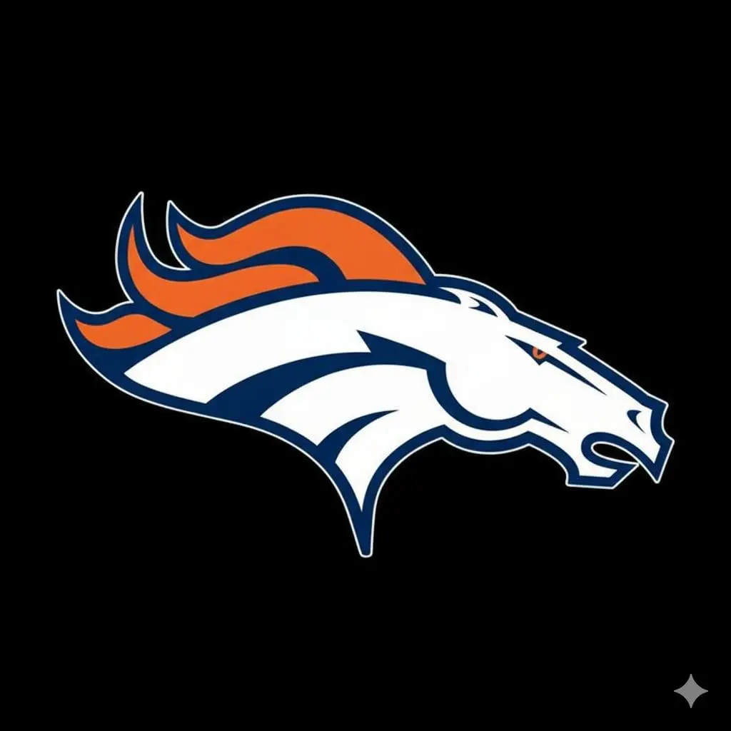 Home Decorations & Ornaments STL Download - Logo Denver Broncos 3D para ...